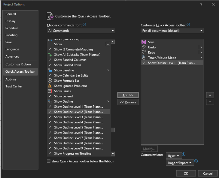 Microsoft Projectのショートカットリスト：タスク管理 - Hiroshi.today
